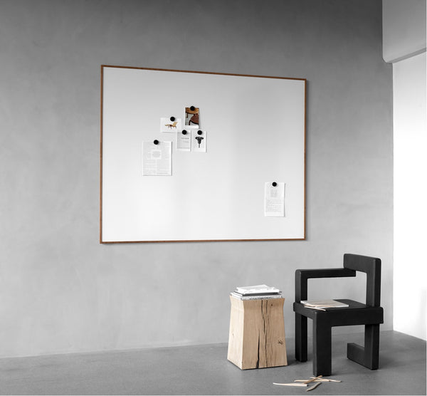 Wood Whiteboard with Solid Oak Frame - Myo Furniture by TFP